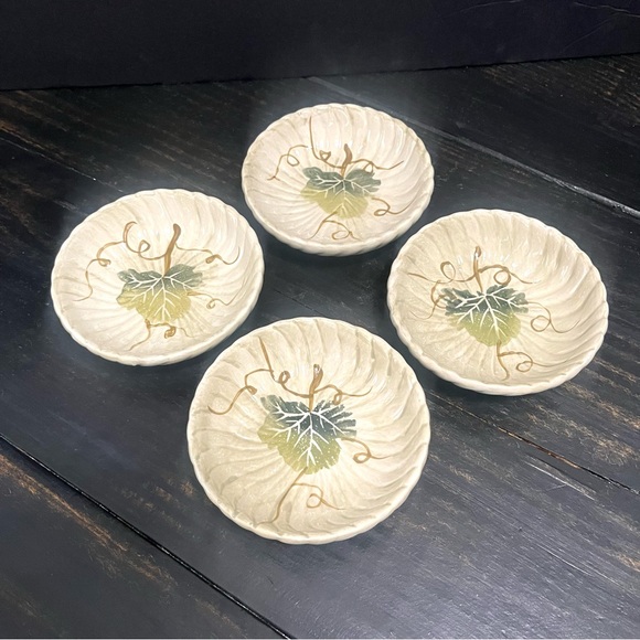 Linens-N-Things | Kitchen | 4pc Set Linensnthings Glazed Hand Painted ...